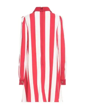 Dolce & Gabbana Two-tone Striped Long Sleeve Shirt Dress