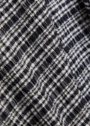 Vince Striped Shirred T-shirt