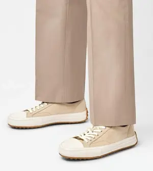 TOD'S Round Toe Lace-up Sneakers