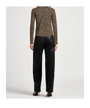 Isabel Marant Étoile Printed Long Sleeve Turtleneck