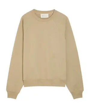 AMI Paris Round Neck Sweatshirt - Nude