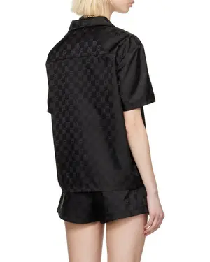MISBHV Monogram Printed Short-sleeved Shirt