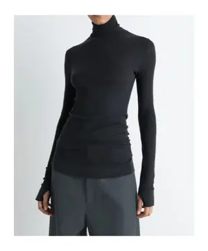 LEMAIRE Seamless Sleeves High Neck Top