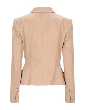 Dolce & Gabbana Solid Color Stretch Long-sleeve Jacket