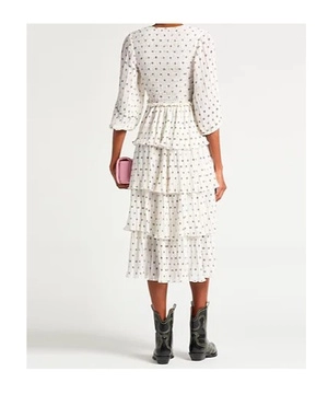 GANNI Polka Dot Dress