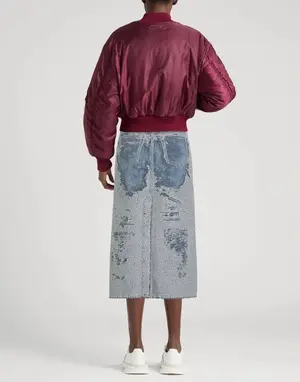 DIESEL® Denim Midi Skirt