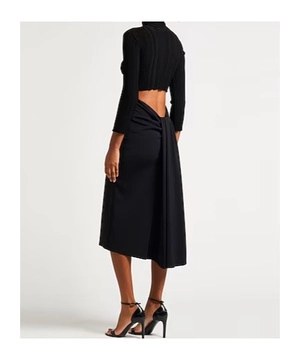Jacquemus Fitted Midi Skirt