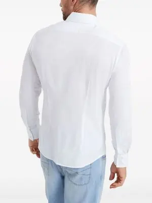 Brunello Cucinelli Spread-collar Cotton Shirt