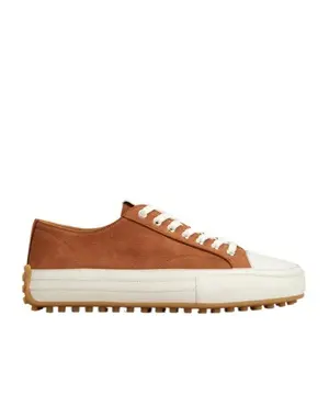 TOD'S Lace-up Low-top Casual Shoes - Brown