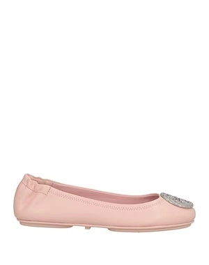 Tory Burch Ballerina Flats With Crystal Embellishment - Pink