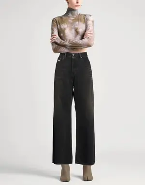 DIESEL® Plain Colour Straight-leg Jeans