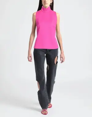 Dolce & Gabbana Sleeveless Turtleneck Top