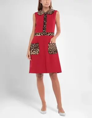 Dolce & Gabbana Sleeveless Peter Pan Collar Dress