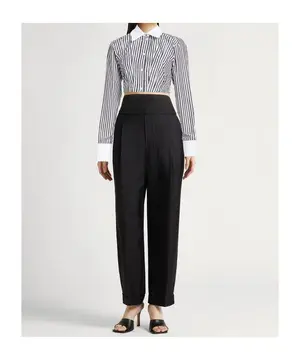 Sportmax Striped Long Sleeve Shirt
