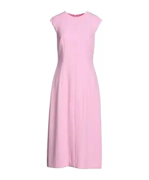 Dolce & Gabbana Sleeveless Solid Color Dress - Pink