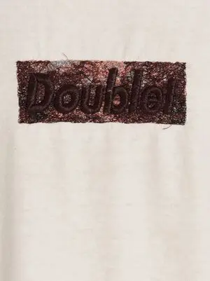 DOUBLET Logo-patch Cotton T-shirt