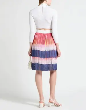 Dolce & Gabbana Midi Skirt With Fringe