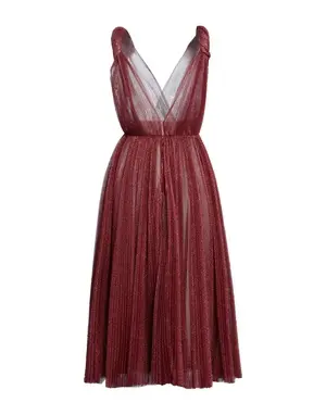Dolce & Gabbana Pleated Sleeveless Maxi Dress