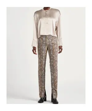 MAXCO. Max&co. Long Sleeve Top With Stand Collar
