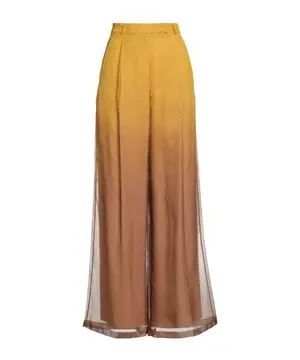 Max Mara Tie-dye Organza Wide-leg Trousers