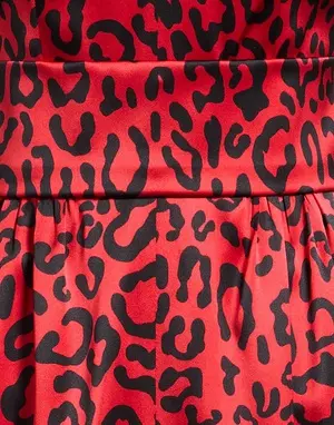 Dolce & Gabbana Leopard Print Sling Bodycon Dress