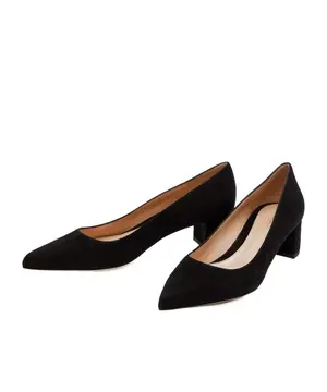 GIANVITO ROSSI Suede High Heels - Black
