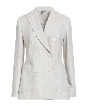 Max Mara Simple Long-sleeved Suit - White