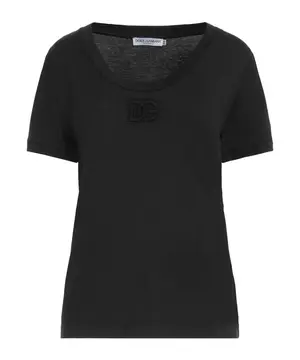 Dolce & Gabbana Minimalist Short-sleeve T-shirt - Black