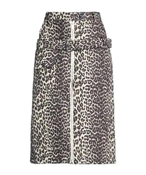 GANNI Printed Pencil Skirt