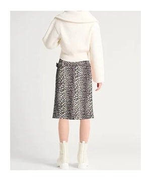 GANNI Printed Pencil Skirt