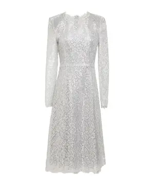 Dolce & Gabbana Lace Long-sleeve Dress