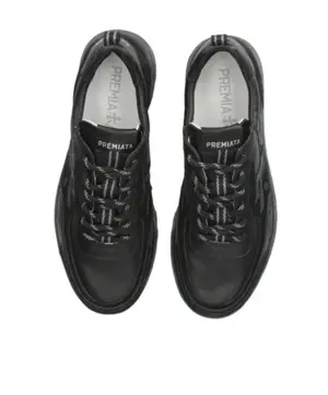 Premiata Round-toe Lace-up Sneakers