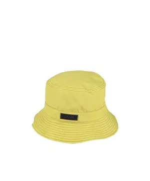 GANNI Simple Solid Color Fisherman Hat - Yellow