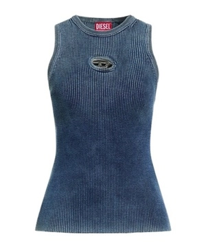 DIESEL® Sleeveless Knitted Top - Blue