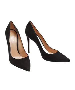 GIANVITO ROSSI Faux Suede High Heels