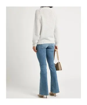 MAXCO. Max&co. Ribbed Crew Neck Sweater