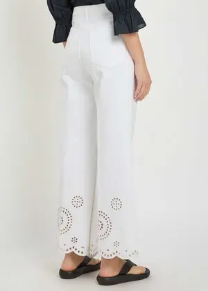 FRAME Mid-rise Wide-leg Jeans