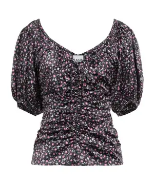 GANNI Floral Pattern Top