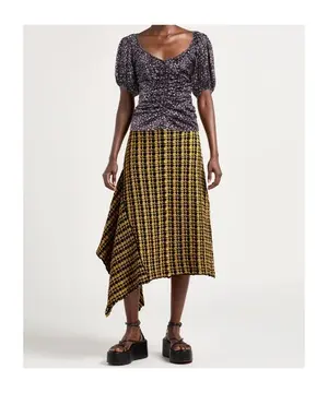 GANNI Floral Pattern Top