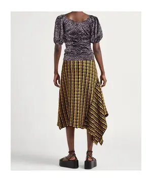 GANNI Floral Pattern Top
