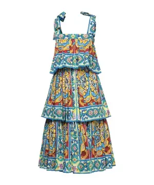 Dolce & Gabbana Sleeveless Printed Dress