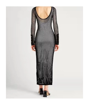 Sportmax Bodycon Dress With Openwork Knit