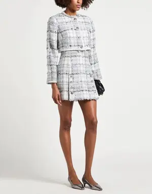 Dolce & Gabbana Plaid Metallic Blazer
