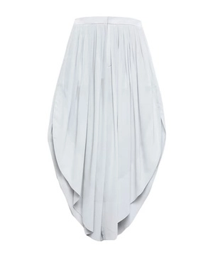 Chloé Pleated Crepe Divided Skirt With Built-in Shorts