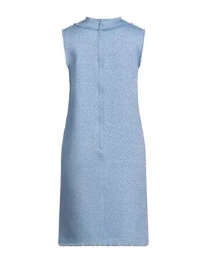 Dolce & Gabbana Fitted Sleeveless Tweed Dress