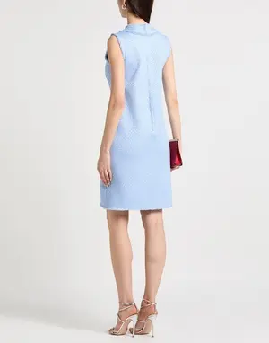 Dolce & Gabbana Fitted Sleeveless Tweed Dress
