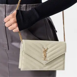 Saint Laurent Monogram Logo Shoulder Bag