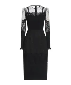 Dolce & Gabbana Midi Dress - Black