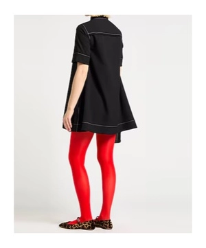 GANNI Short Sleeve Dress