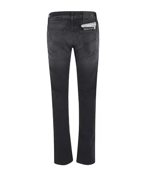 Jacob Cohen Five-pocket Jeans With Button Fly